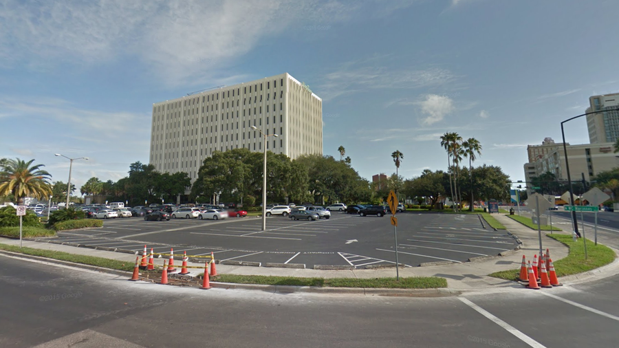 1000 N Ashley Drive parking lot