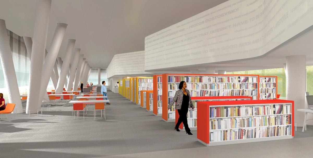 Inside the planned West End Library, a first of its kind - Washington ...