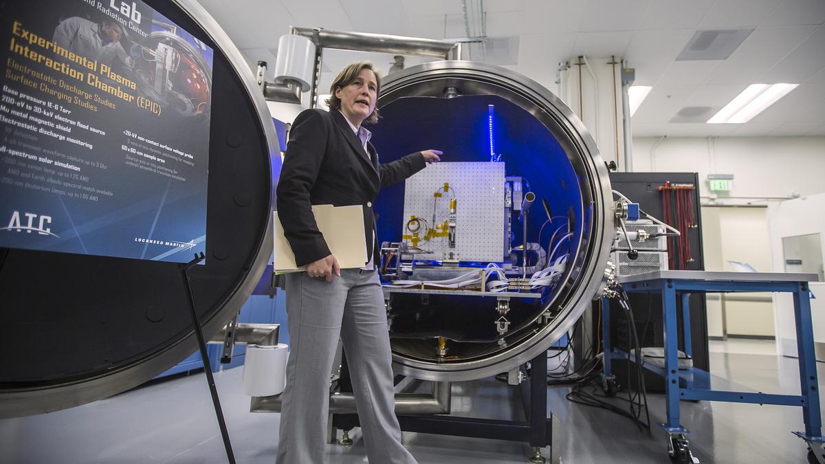 Inside the Space Plasma and Radiation Center at the Lockheed Martin ...