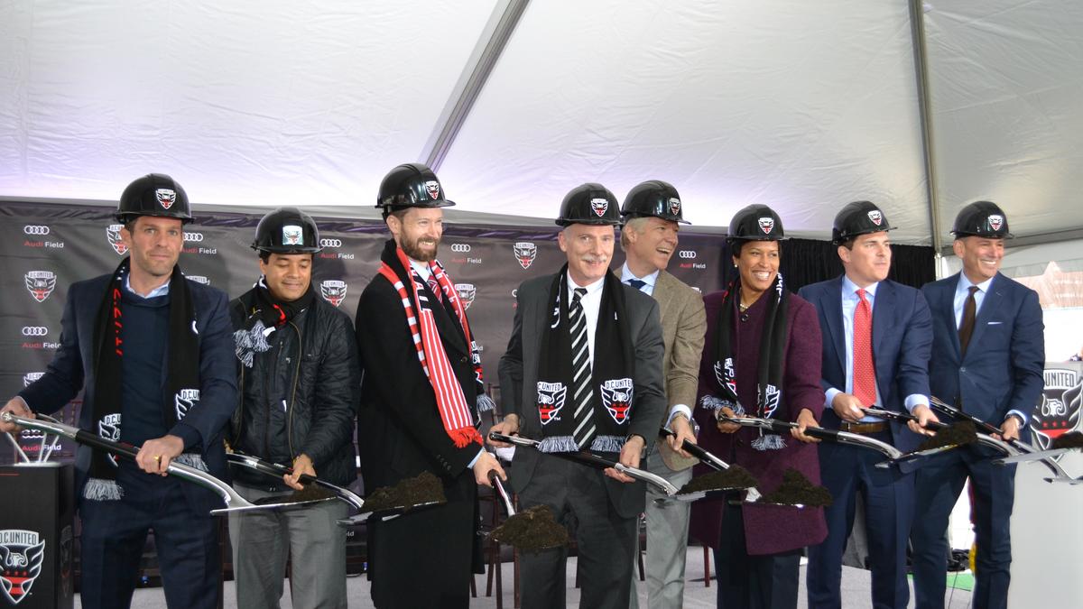 D.C. United begins construction of Audi Field, its $300 million Buzzard ...