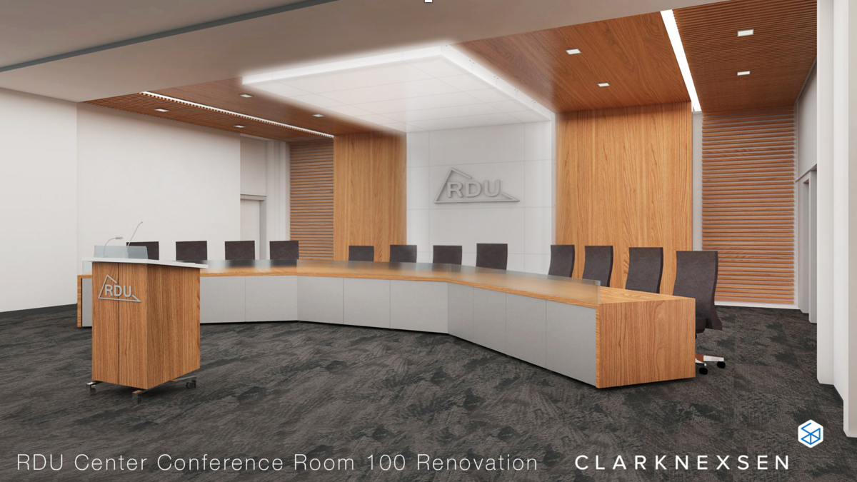 RDU Airport Authority building undergoing major revamp - Triangle ...