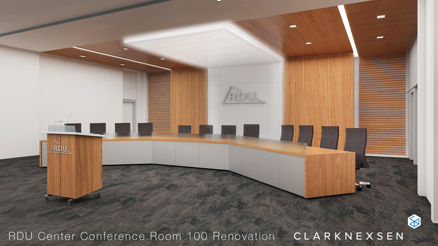 RDU Airport Authority building undergoing major revamp - Triangle ...