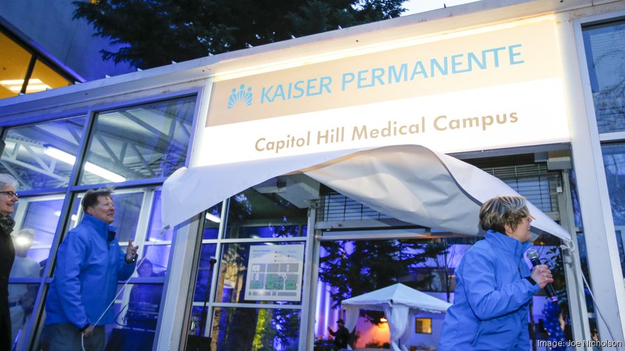 With new Kaiser Permanente signage, Group Health now a memory - Puget ...
