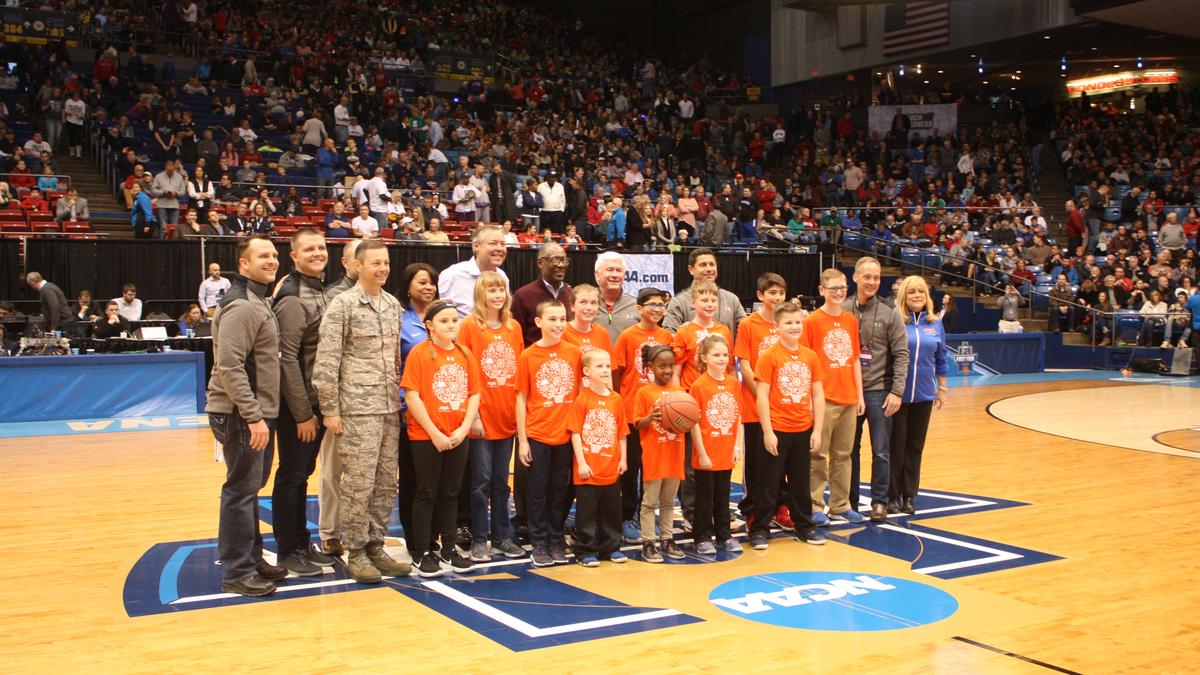 Local students take to the basketball court, learn about STEM at NCAA ...