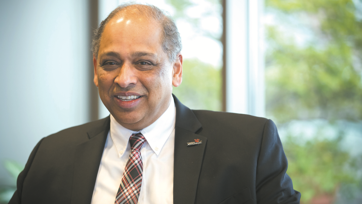 President Neville Pinto lays out plan to make University of Cincinnati ...