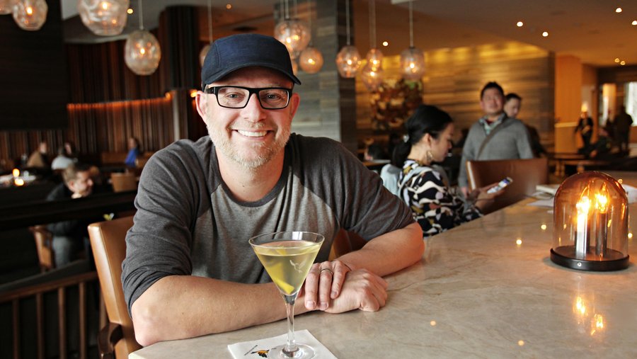 Renowned chef and entrepreneur Ethan Stowell is pictured at the bar at ...