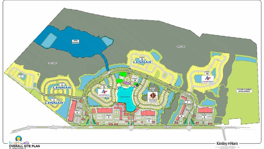 Beachwalk Site Plan
