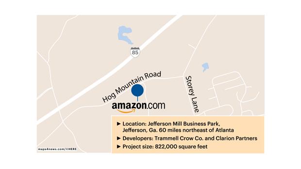 Amazon leasing more than 800,000 square feet in Jackson County ...