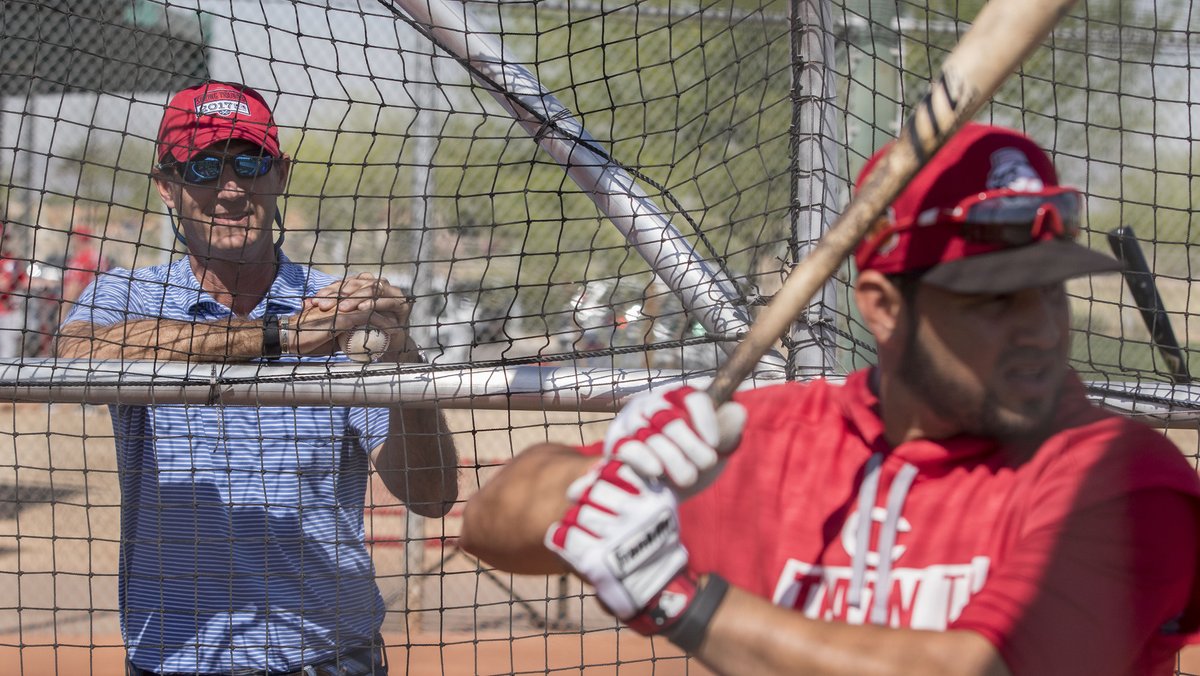 Here's why Cincinnati Reds general manager Dick Williams is smiling ...