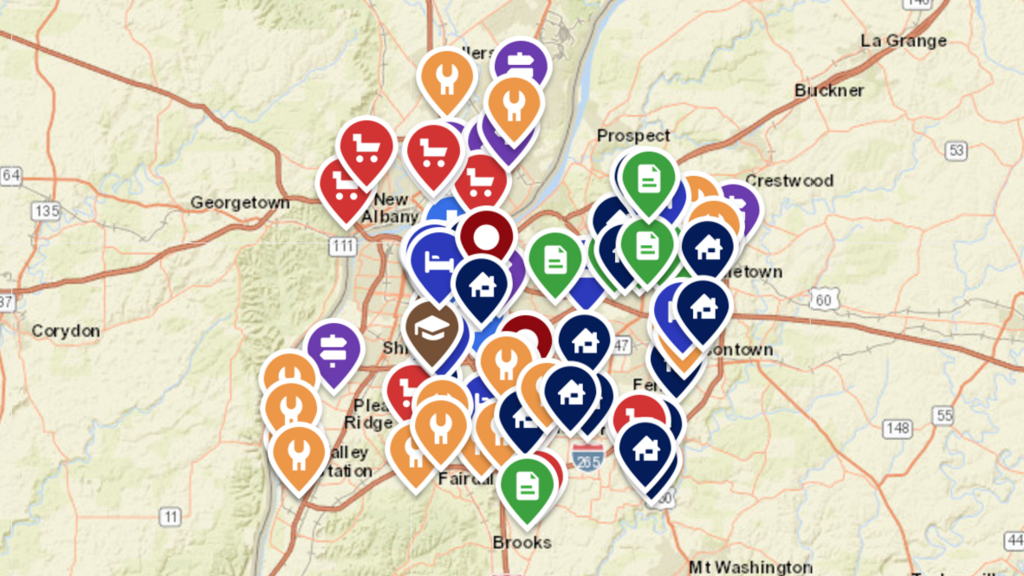 Louisville Project Watch — Interactive map of construction projects ...