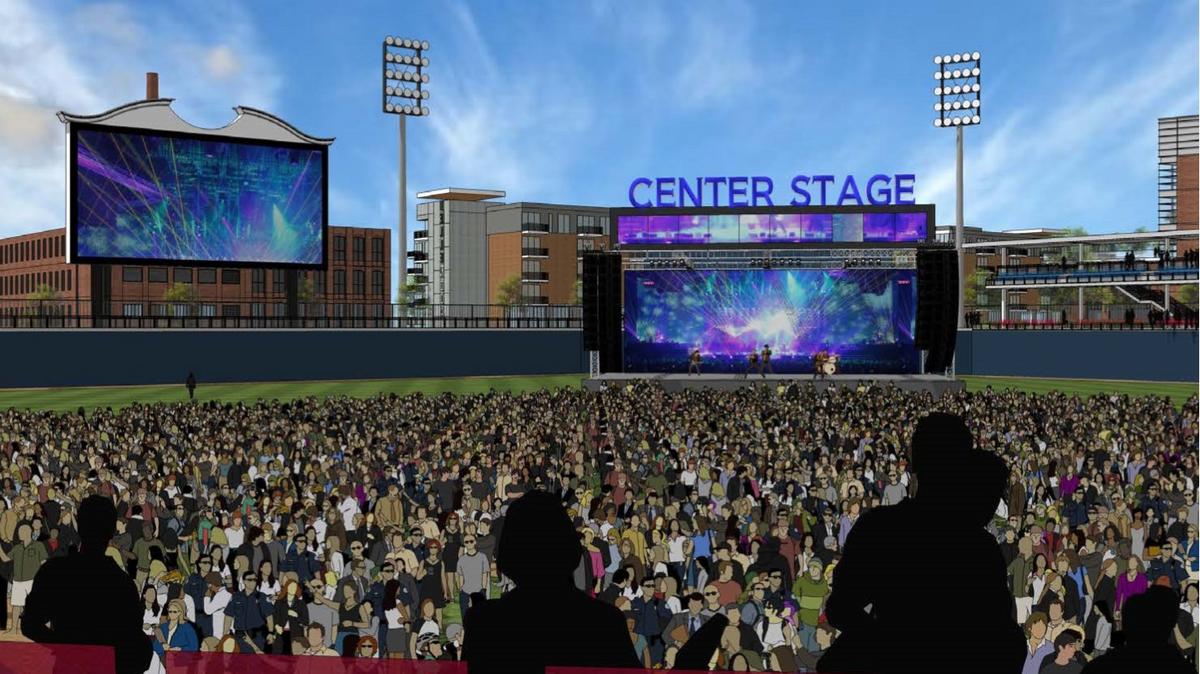 High Point baseball stadium project includes office building looking ...