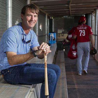 Here's why Cincinnati Reds general manager Dick Williams is smiling ...