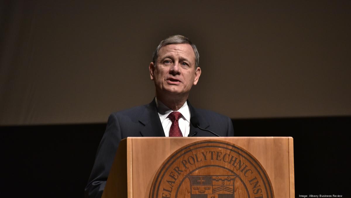 Chief Justice John G. Roberts Jr. spoke at RPI in Troy, NY on Tuesday ...