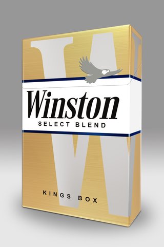 Winston Gold Cigarettes