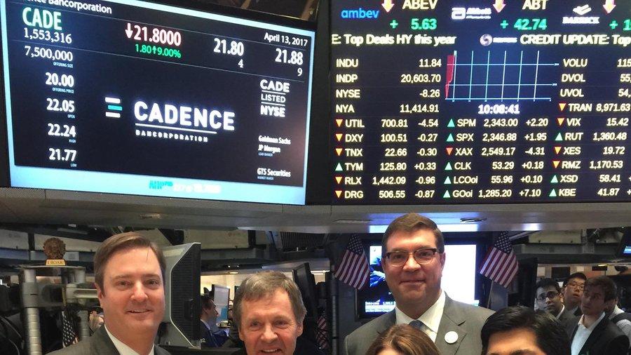 Cadence Bank CEO Sam Tortorici talks IPO, growth plans and more ...