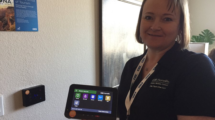 Cox shows off a smart home with 55 connected devices and fast gigabyte ...