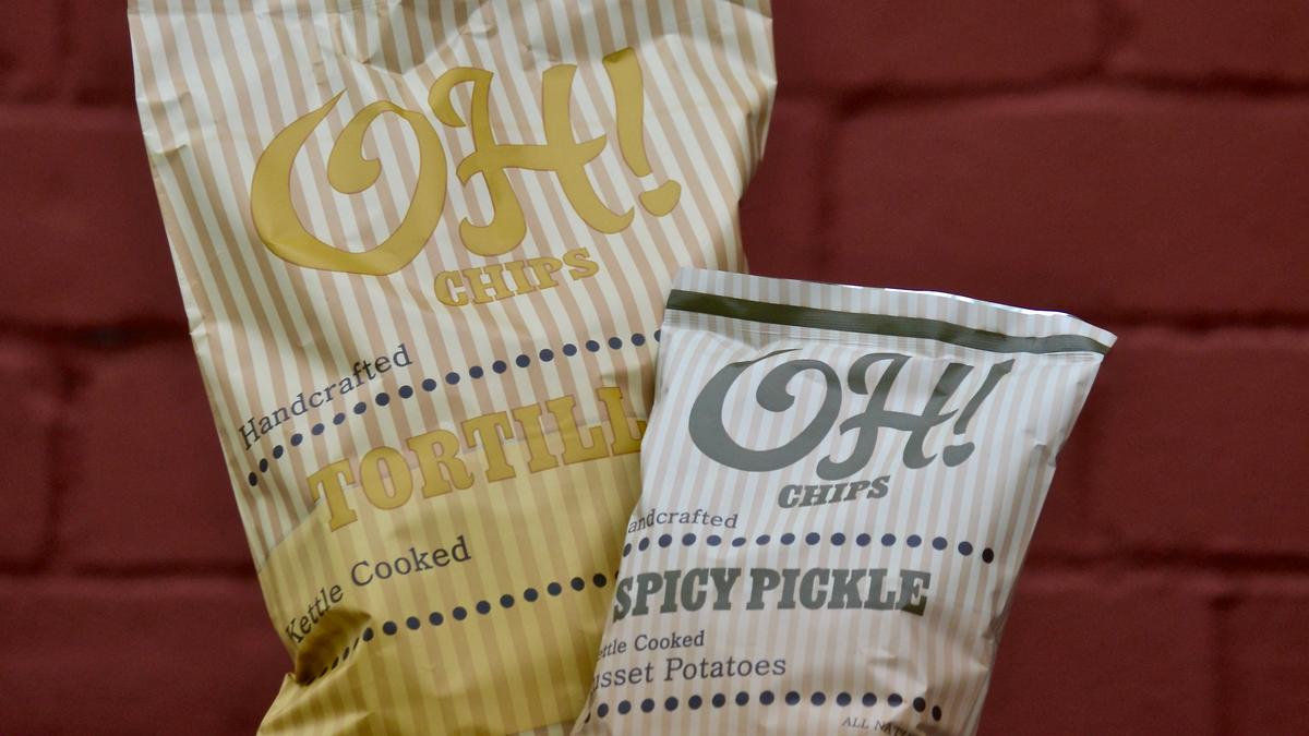 Oh! Chips debuts new bag and sizes, preps for growth - Columbus ...
