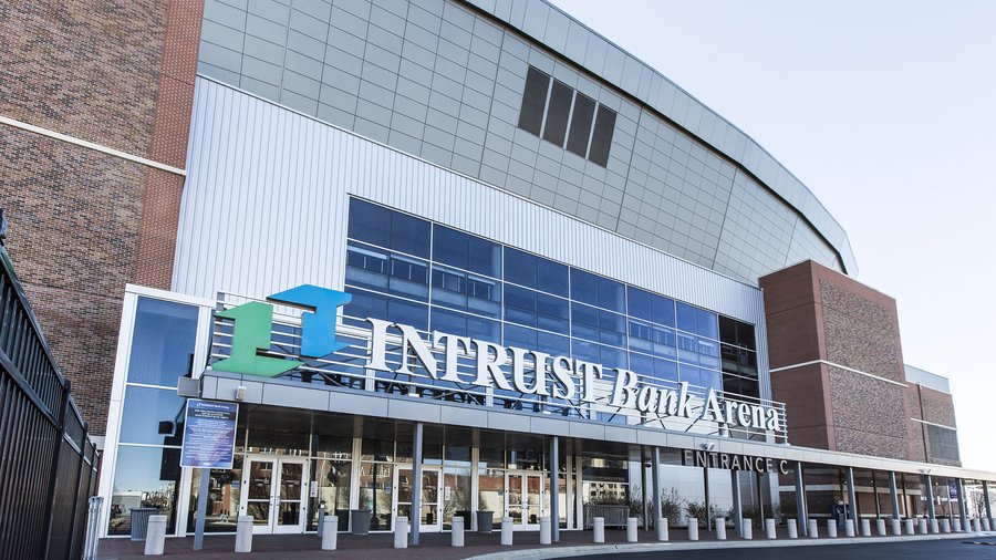 Work completed on Intrust Bank Arena's entrance renovation project ...