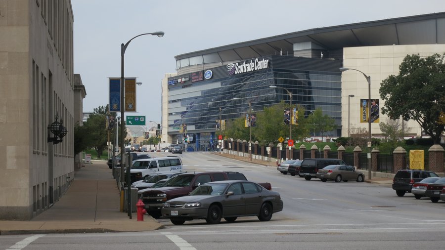 The St. Louis Blues are shopping the naming rights to Scottrade Center ...