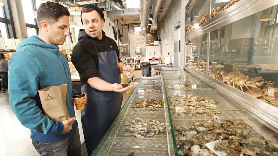 Uwajimaya's Kai Market at 400 Fairview Ave. N. in Seattle, Wash.