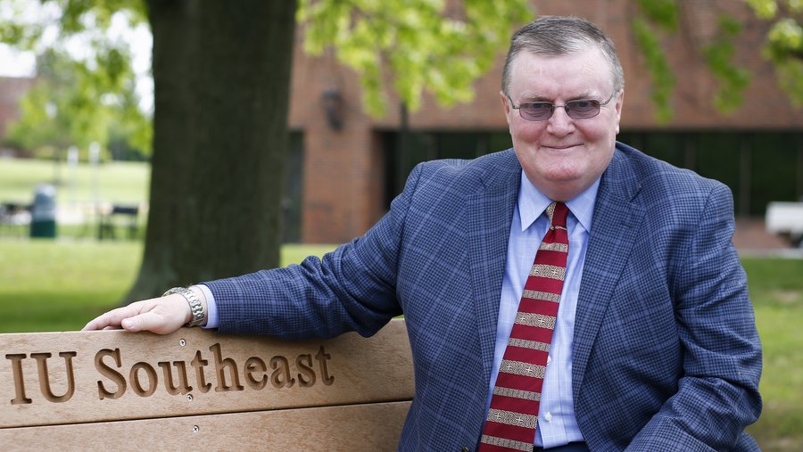 Indiana University Southeast Chancellor Ray Wallace speaks about ...