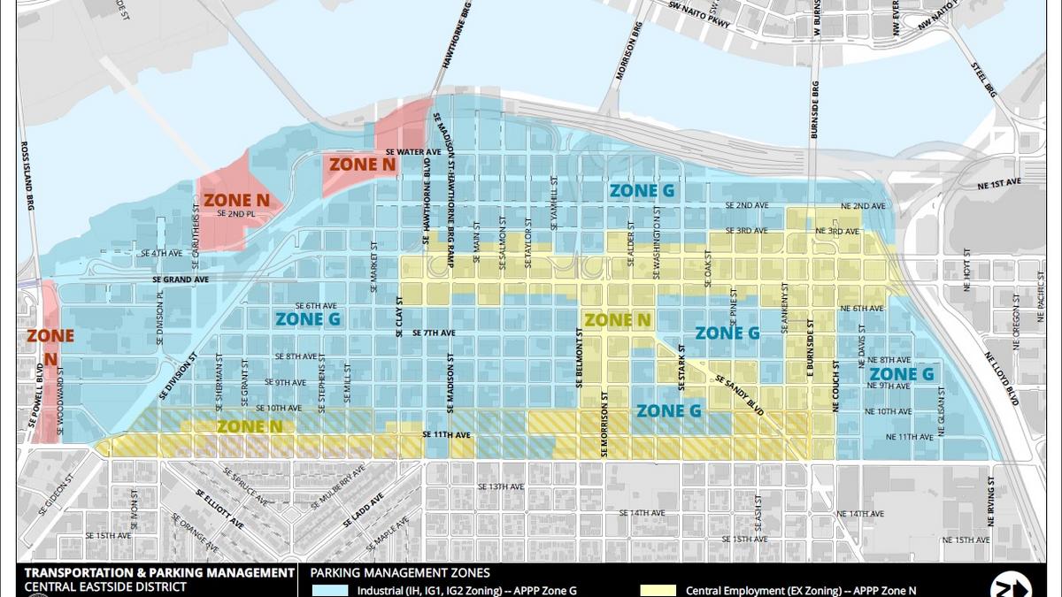 Circling — and circling — around the parking-strapped Central Eastside ...