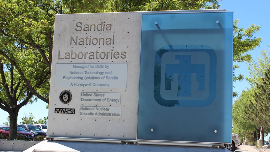 Sandia Labs sign