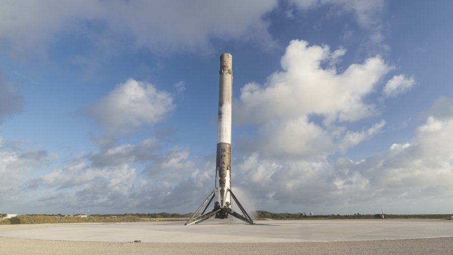 SpaceX rocket booster survives surprise water landing - L.A. Business First