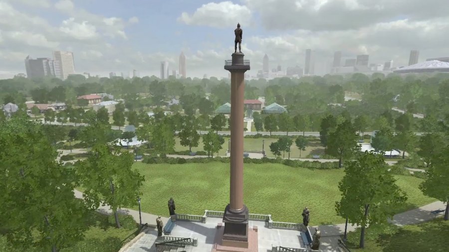 Peace Column to look out over downtown Atlanta