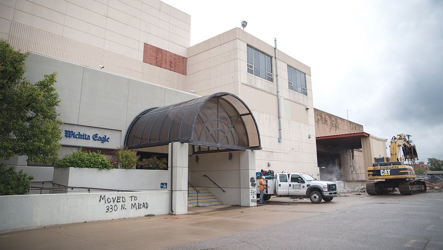 Demolition making way for Cargill's protein headquarters - Wichita ...