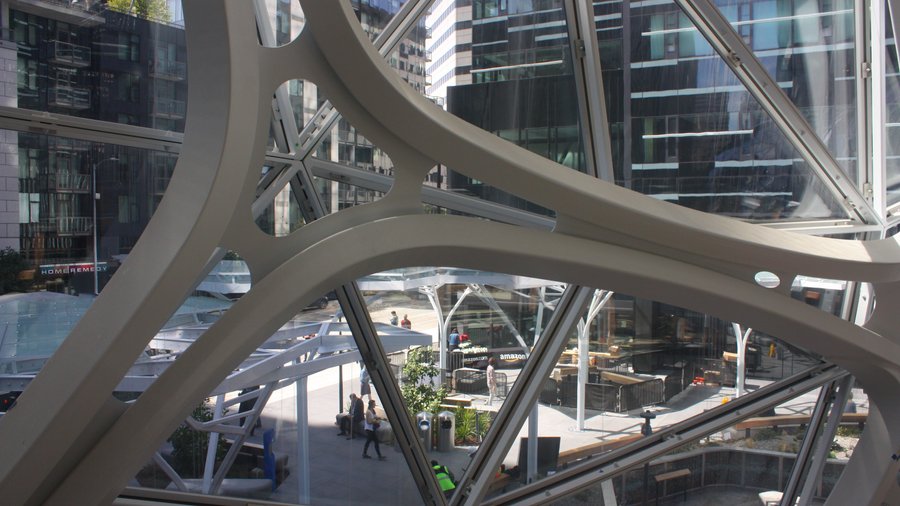 First look: Tour Amazon's Spheres at its Seattle HQ campus (Photos ...
