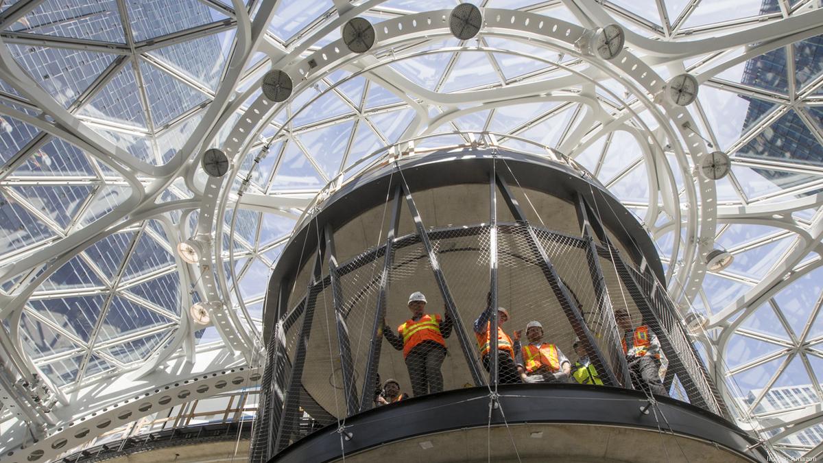 First look: Tour Amazon's Spheres at its Seattle HQ campus (Photos ...