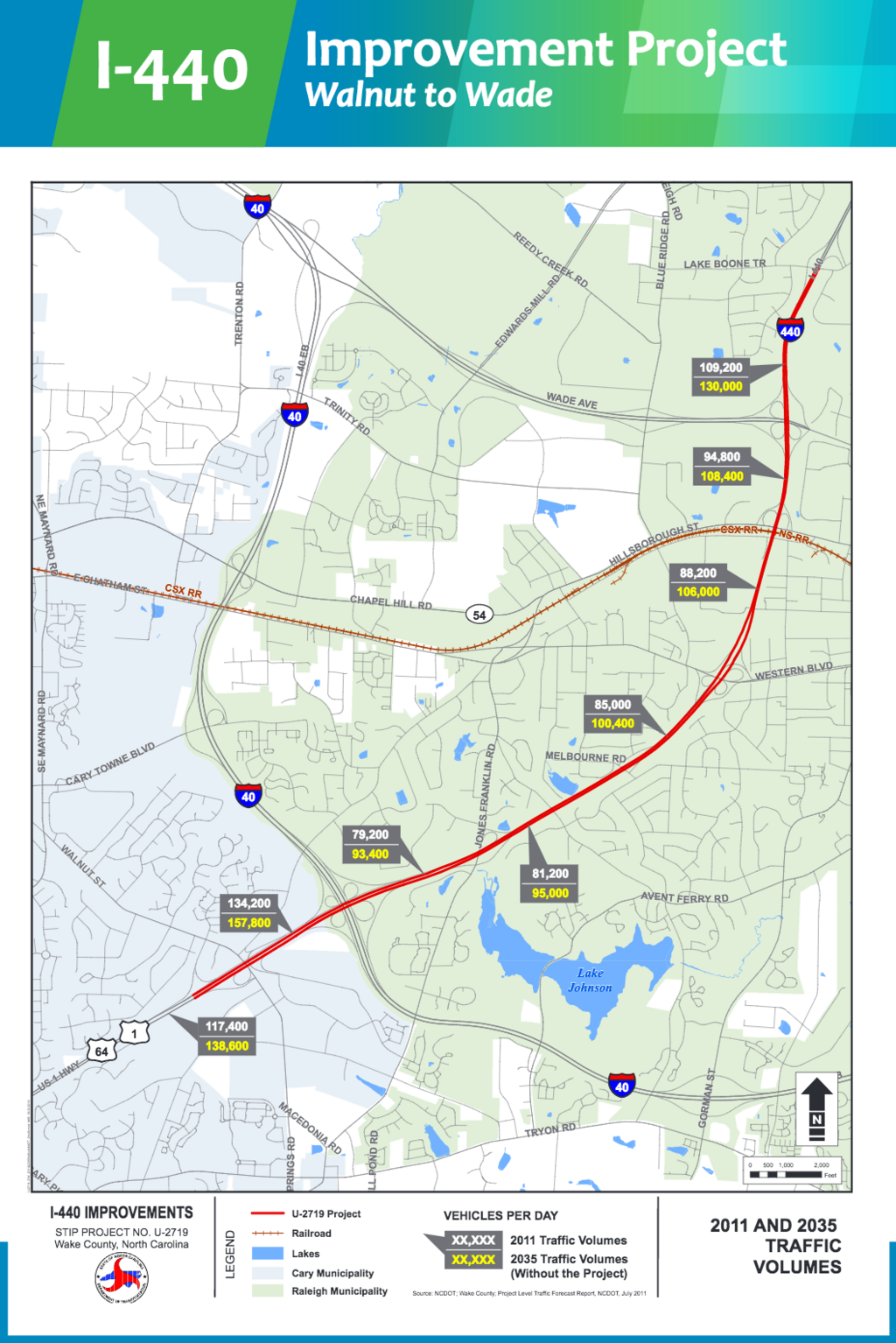 The tractor-trailer, the crane and the $92M I-440 project in Wake ...