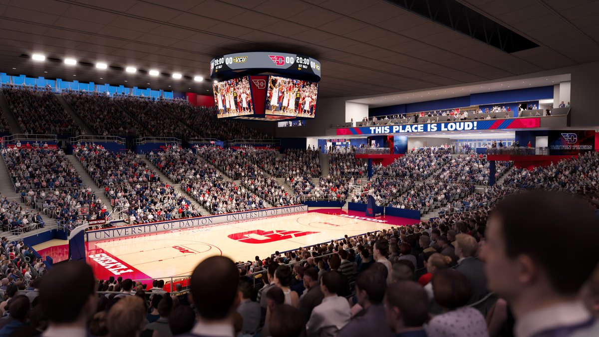 Renderings: What's changing in $72M UD Arena upgrade - Dayton Business ...