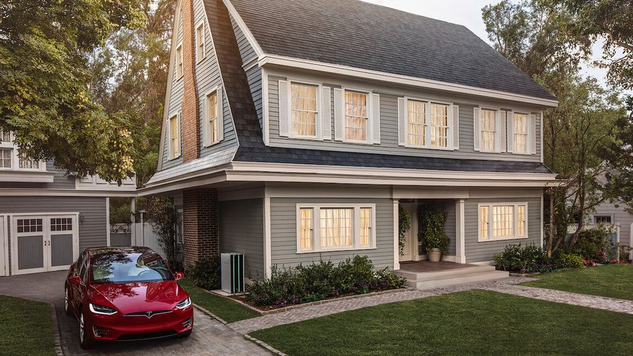 Tesla solar roof