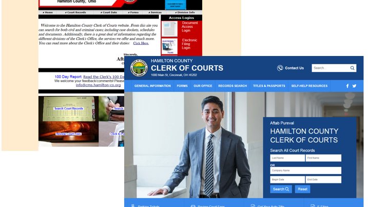 Revamped Hamilton county clerk of courts website launches with new ...