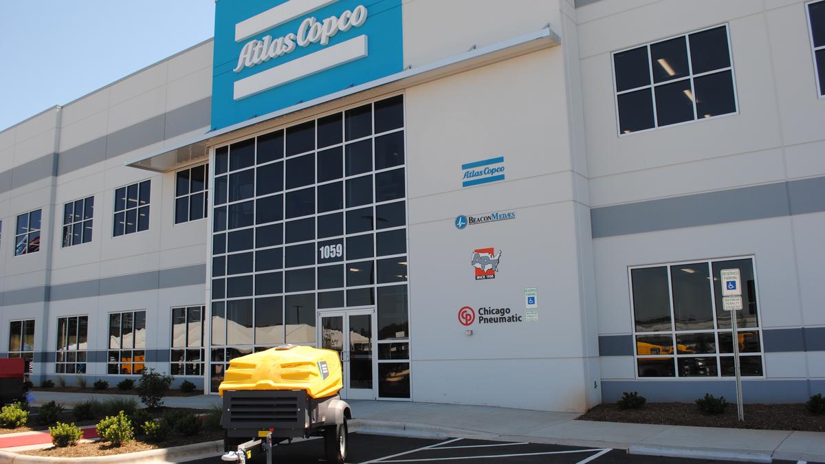Atlas Copco uses its own machines to build new $25M construction ...