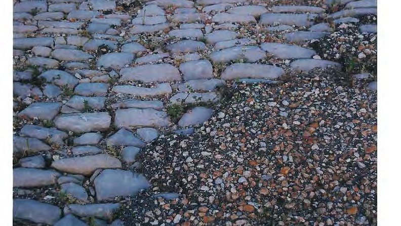 Cobblestone Landing cobblestone disrepair