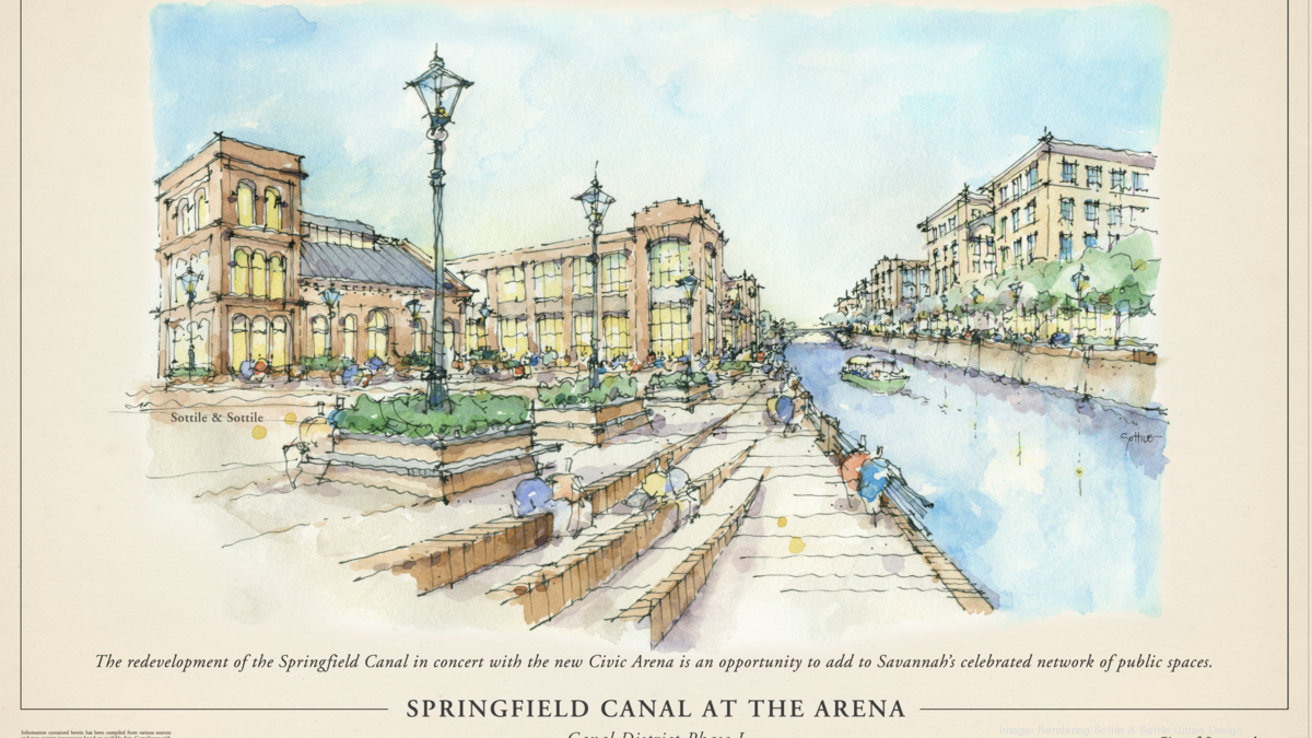 Savannah moving ahead with 55-acre, $41.5M Canal District plan ...