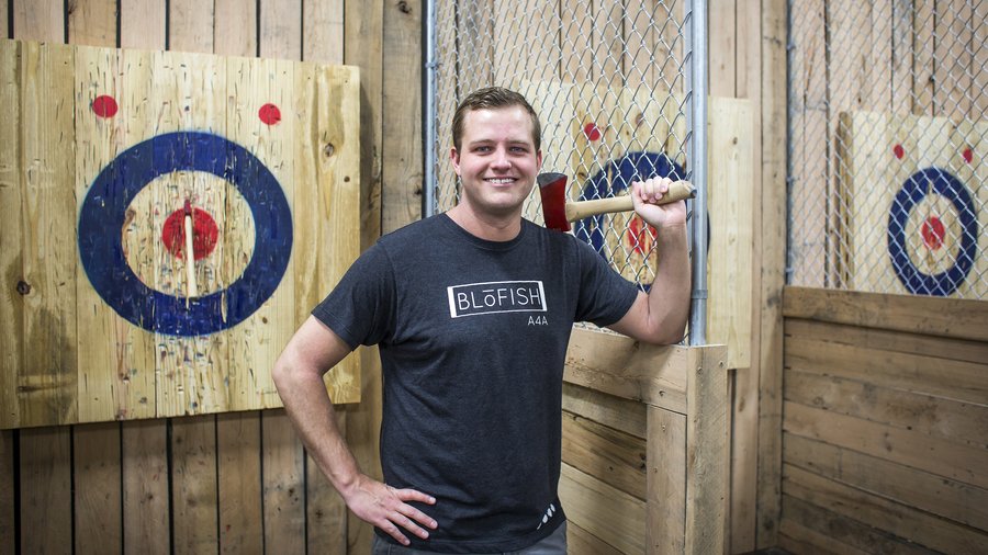 Forest Giant's new ax-throwing facility is for more than just sport ...