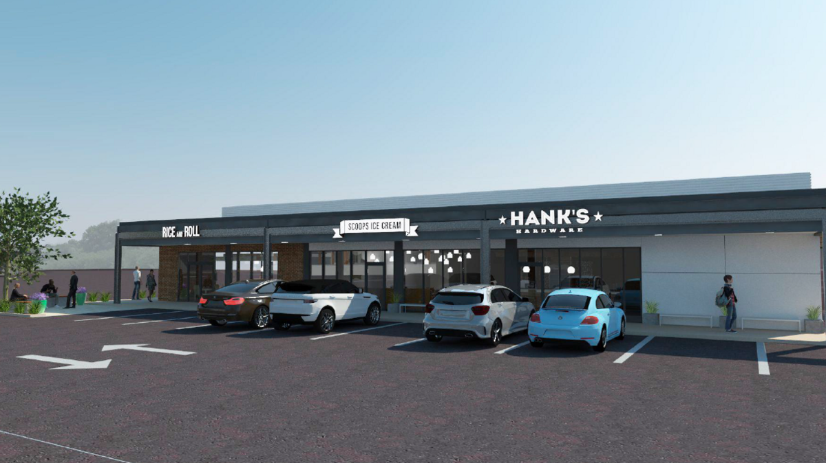 Nice Little Mall Area in a USA Style Suburb : r/SimCity