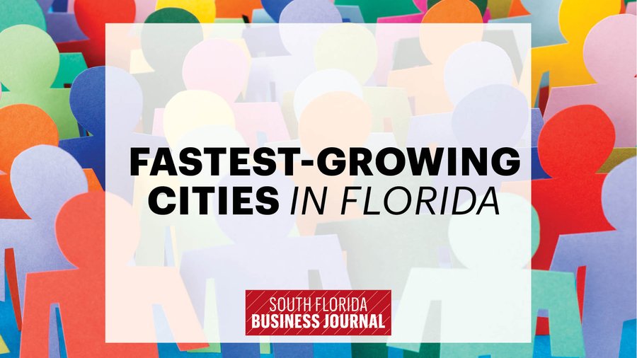 South Florida city population growth 2016 - South Florida Business Journal