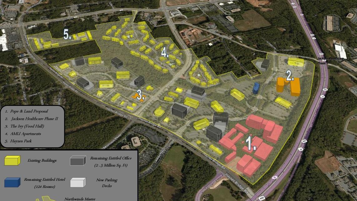Pope & Land faces pushback to apartments at Alpharetta project ...