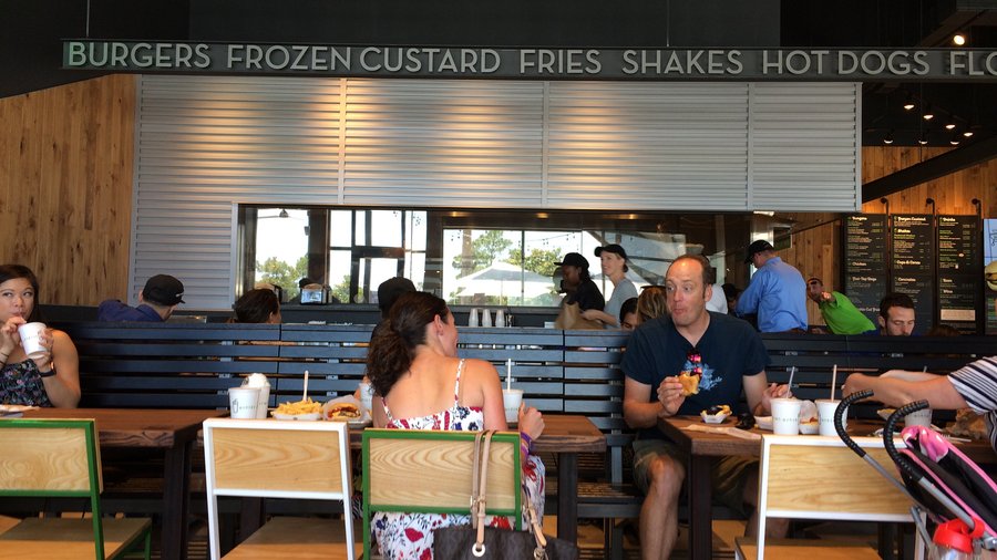 Shake Shack opens for business at Florida Mall in Orlando - Orlando ...