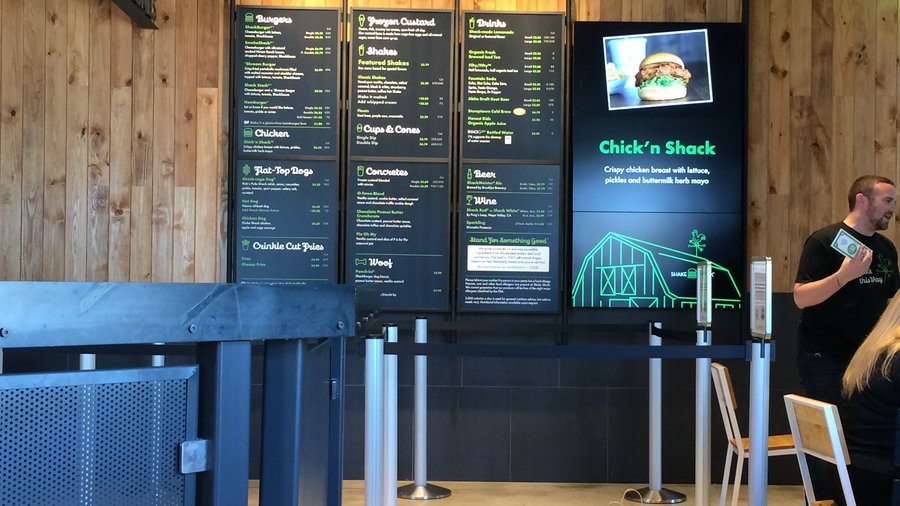 Shake Shack FL Mall menu