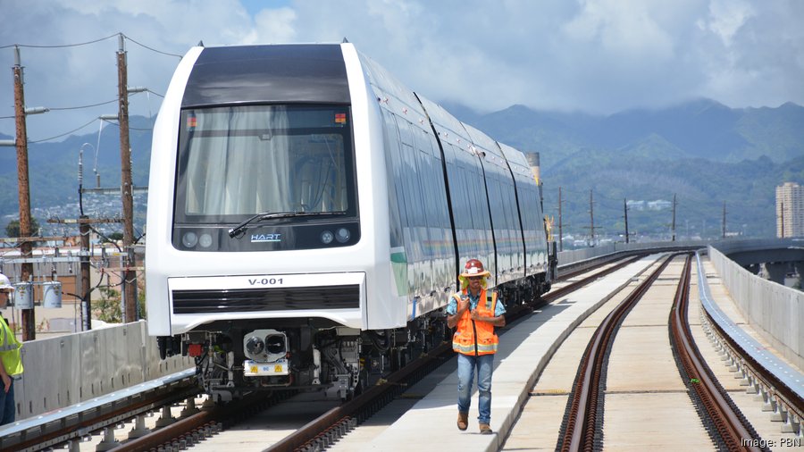 HART rail car elevated rail guide 053017 04