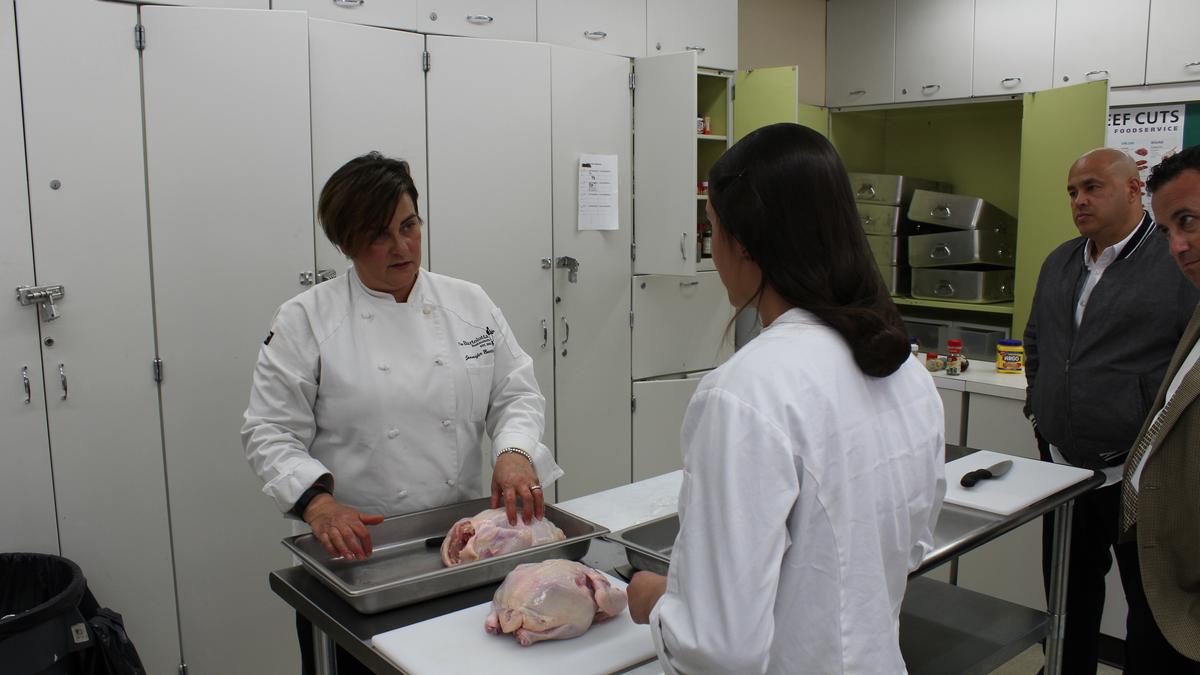 High school restaurant training students show off success for city ...