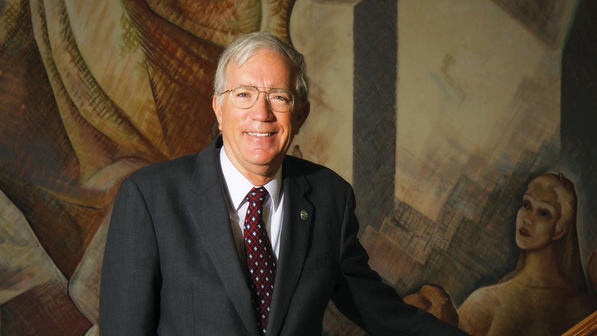 Longtime Eastern New Mexico University President Steven G. Gamble set ...