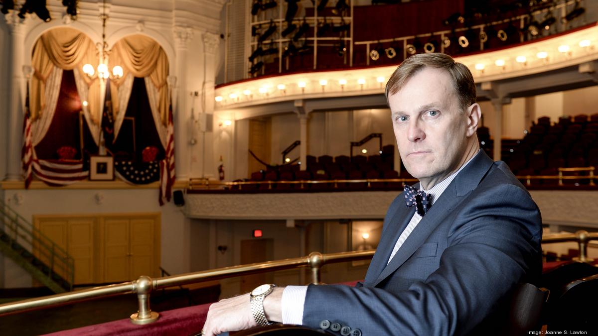 Paul Tetreault is the man behind the curtain at Ford's Theatre ...