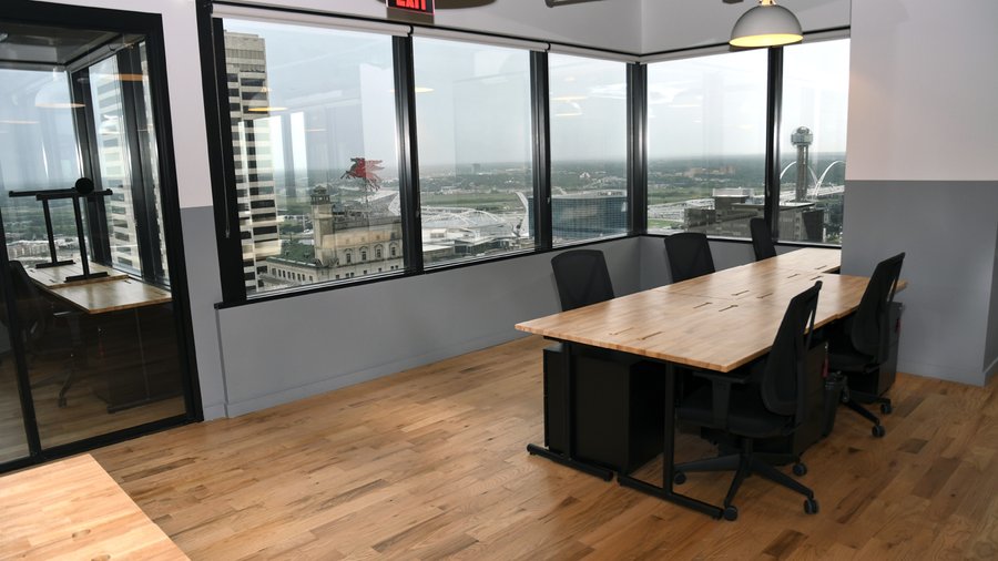 An inside look at WeWork's 1,600-seat regional hub in downtown Dallas ...